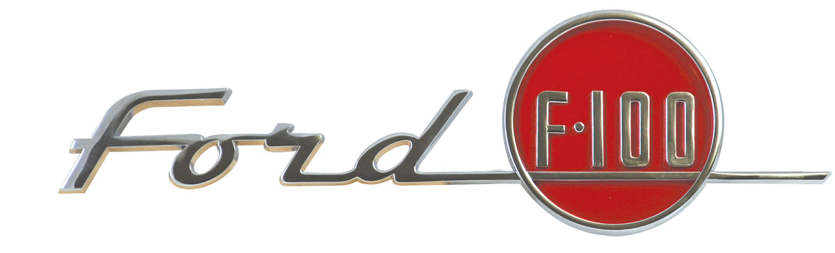 Hood Side Emblems; 1955 Pickup – Bob Drake